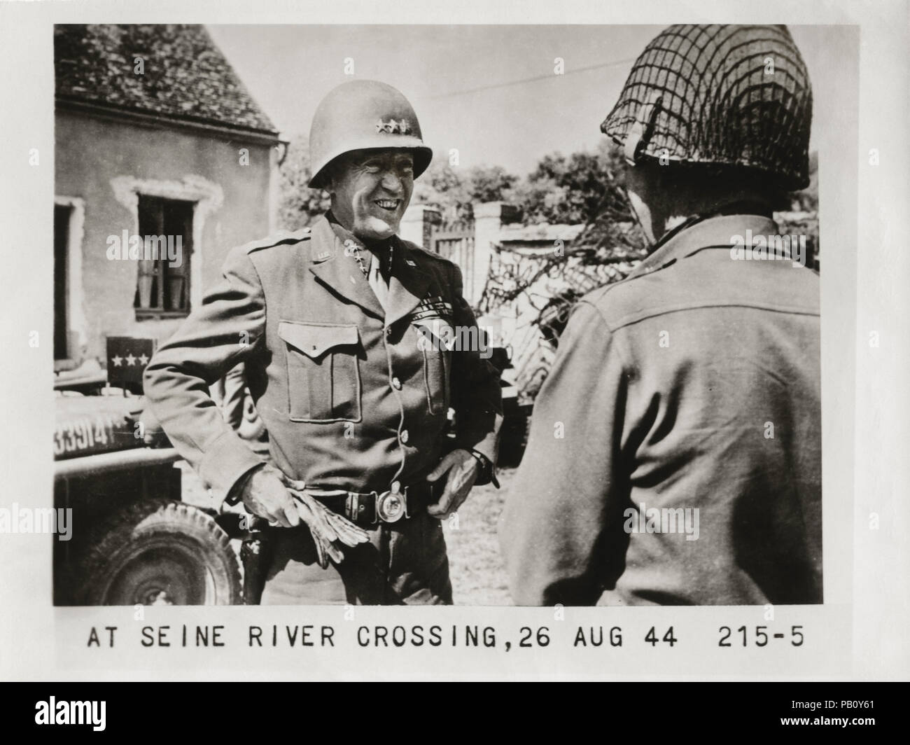 General patton 1944 Banque de photographies et d’images à haute ...