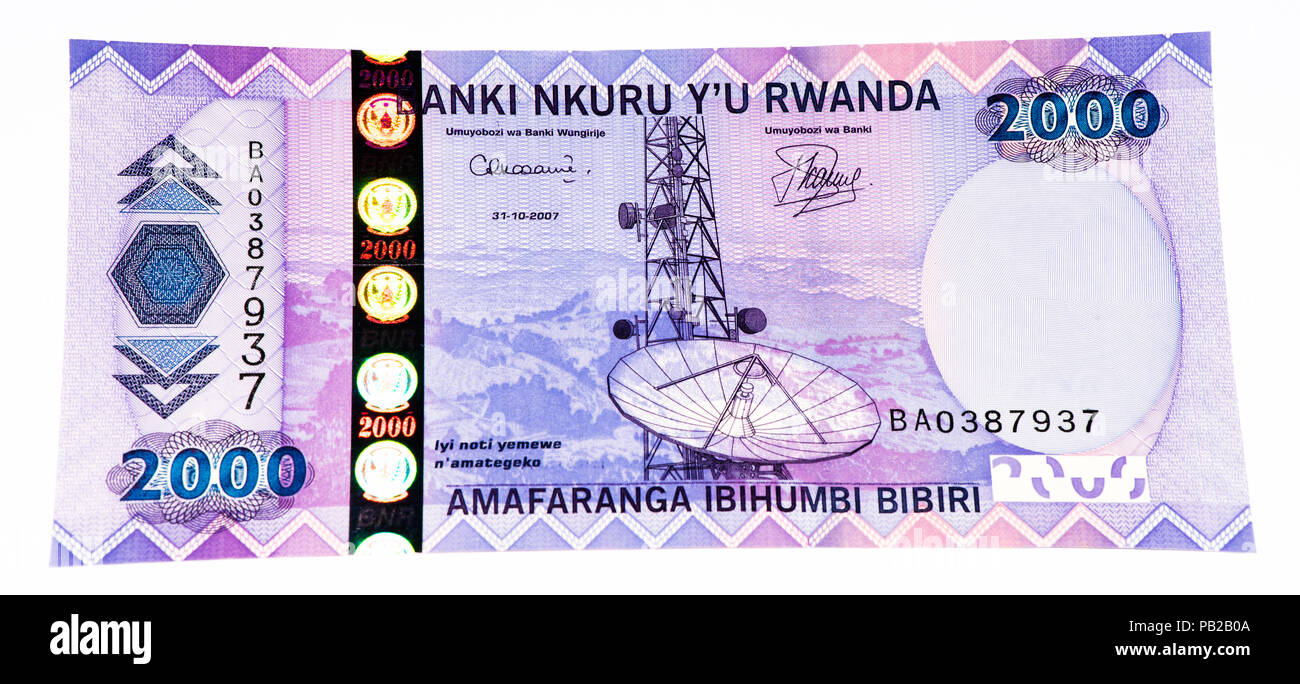 Billet de 2000 francs Banque de photographies et d’images à haute ...