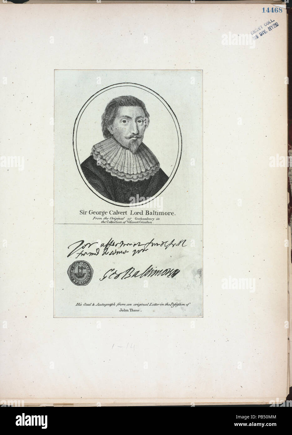 Lord calvert Banque de photographies et d’images à haute résolution - Alamy