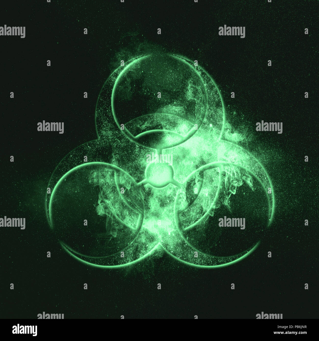 Symbole Biohazard Banque d'image et photos - Alamy