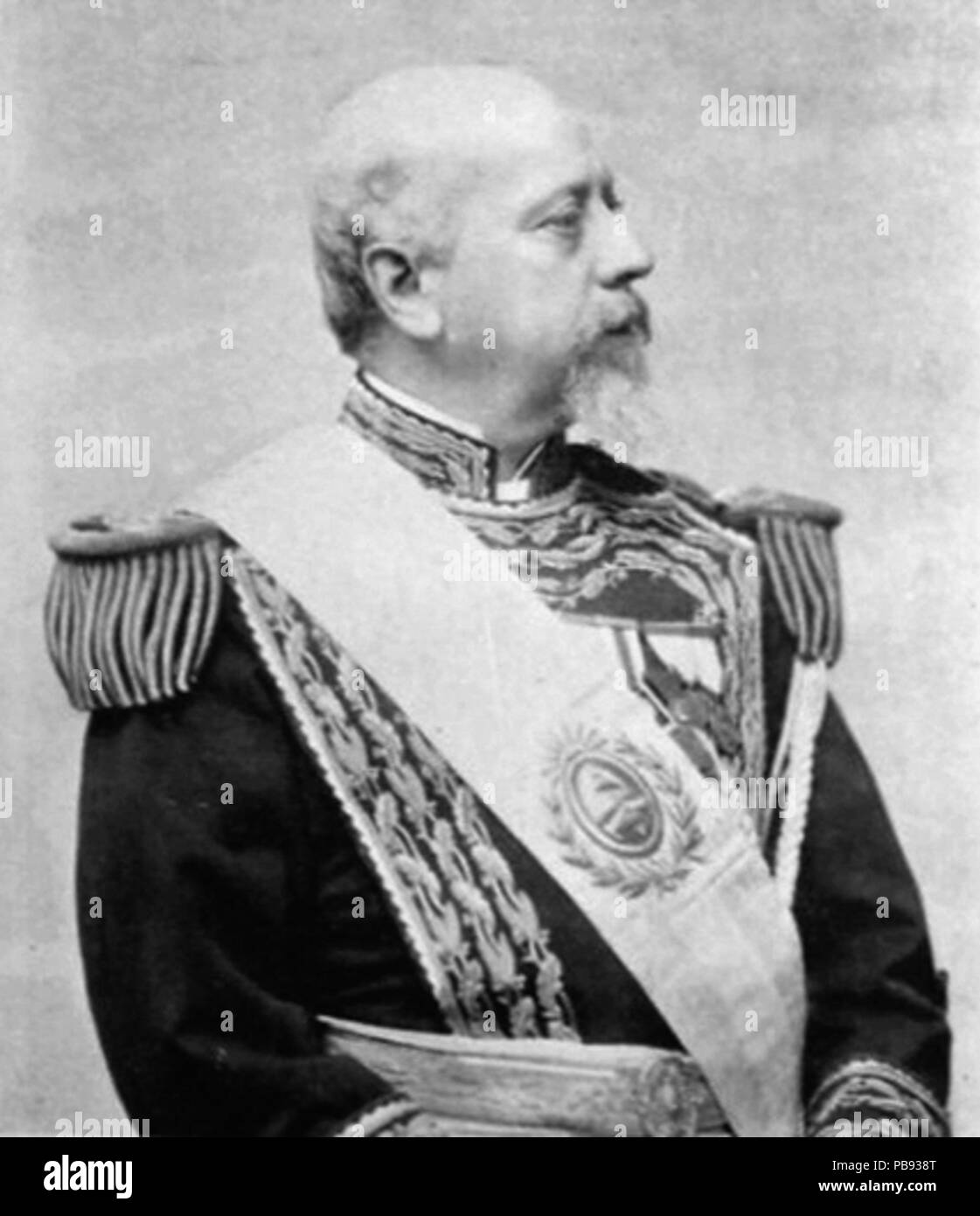 Presidente roca Banque d'images noir et blanc - Alamy