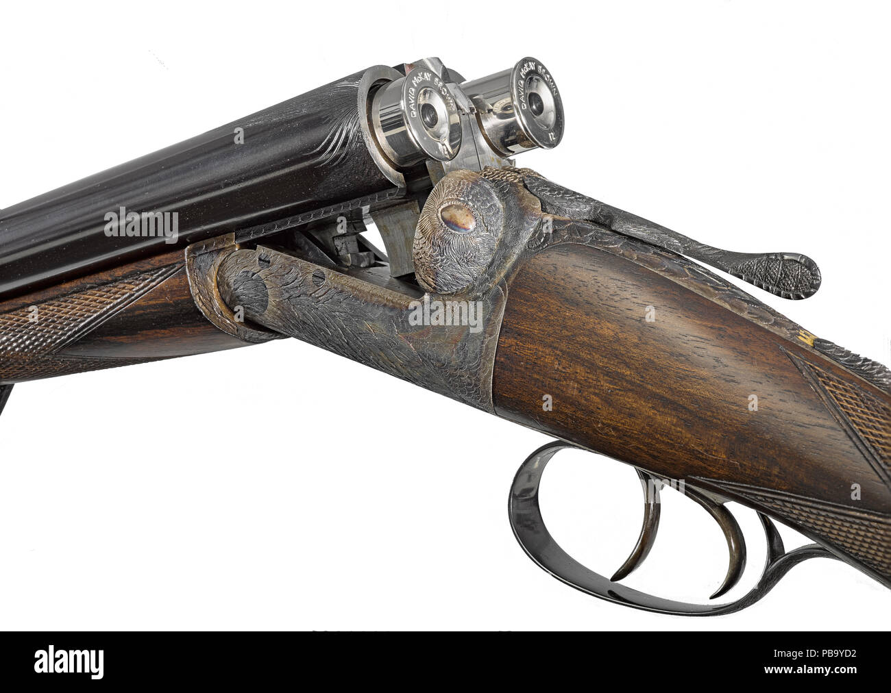 Fusil de chasse double Banque de photographies et d’images à haute ...