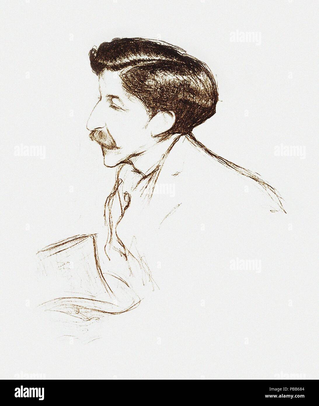 Portrait de Pierre Louÿs (1870-1925). Musée : collection privée Photo ...