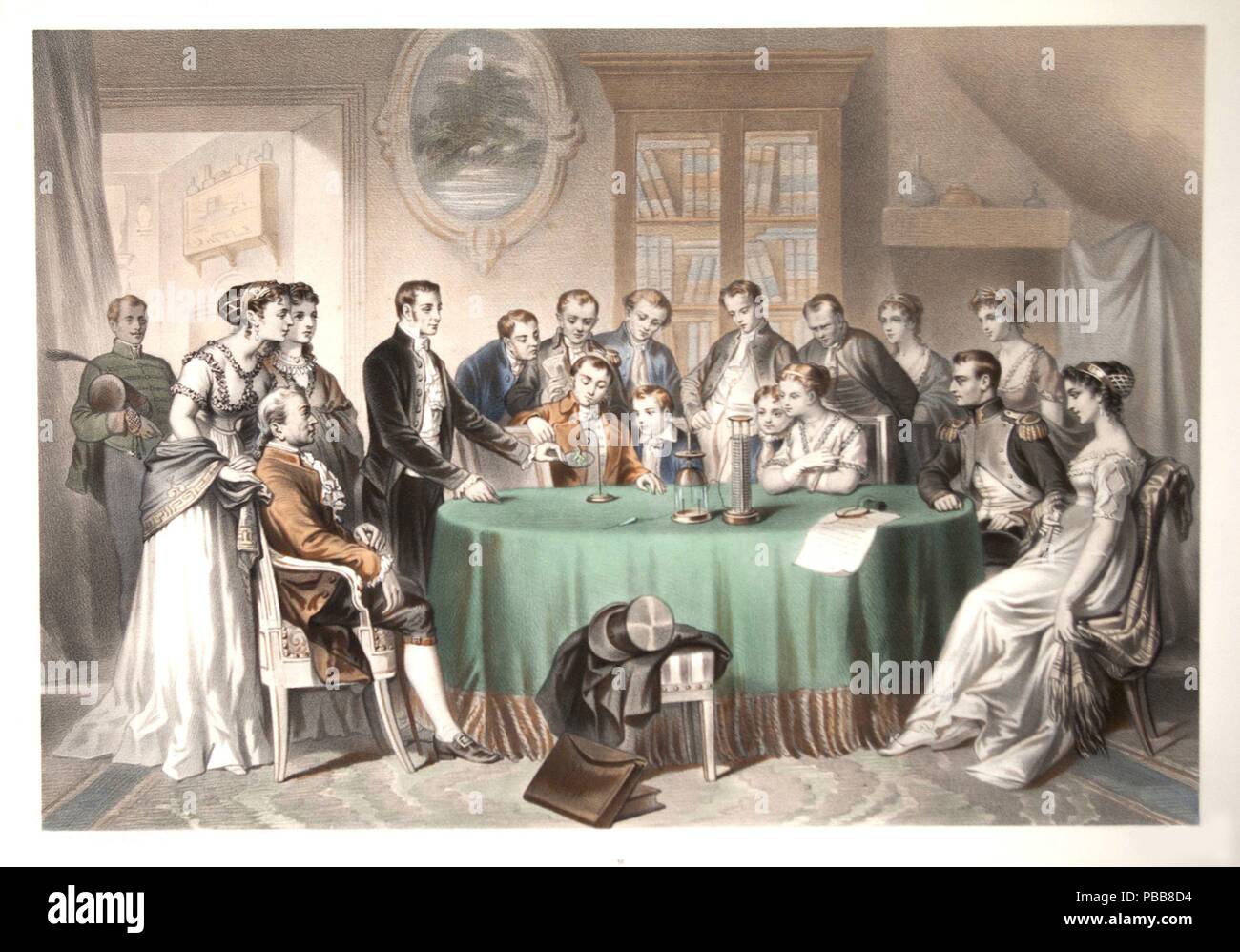 Volta and napoleon Banque de photographies et d’images à haute ...