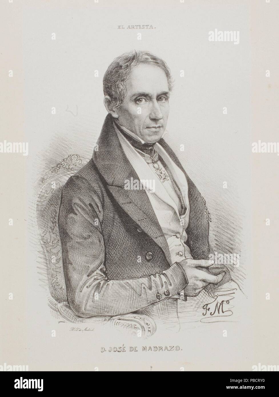Federico de Madrazo y Kuntz / 'le peintre José de Madrazo, père de l ...