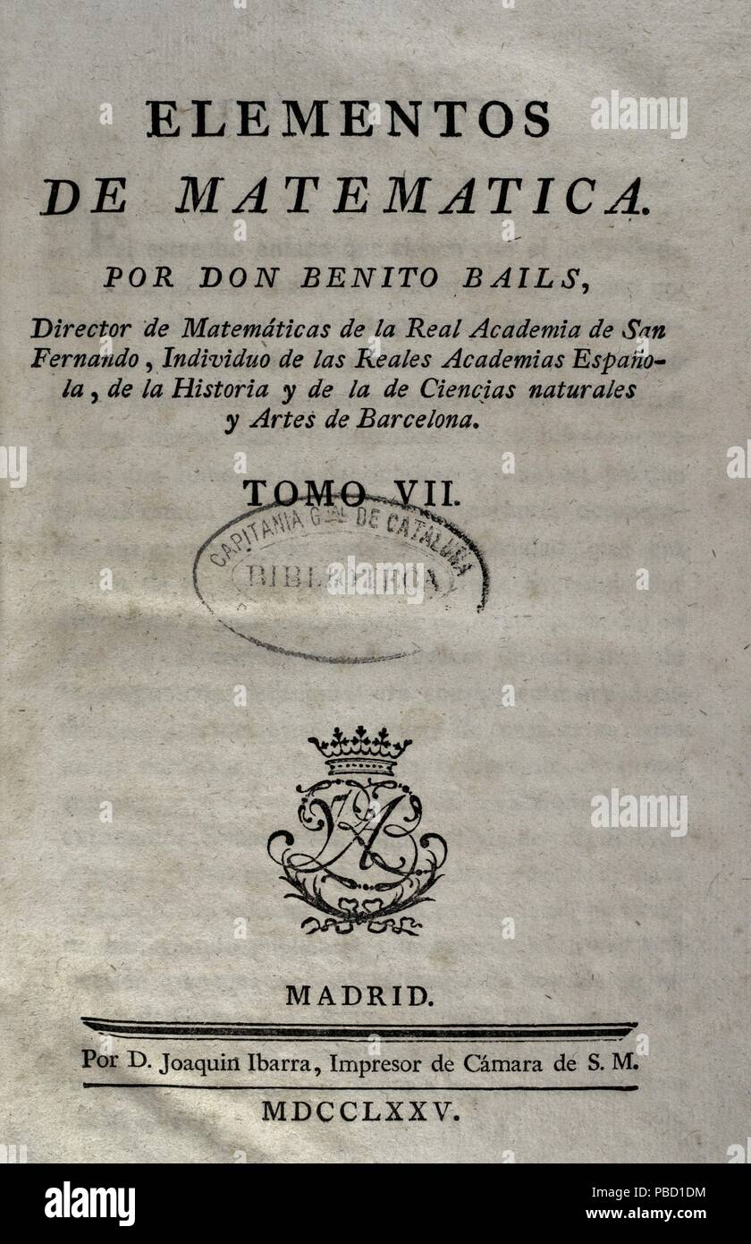 Elementos de matematica Banque de photographies et d’images à haute ...