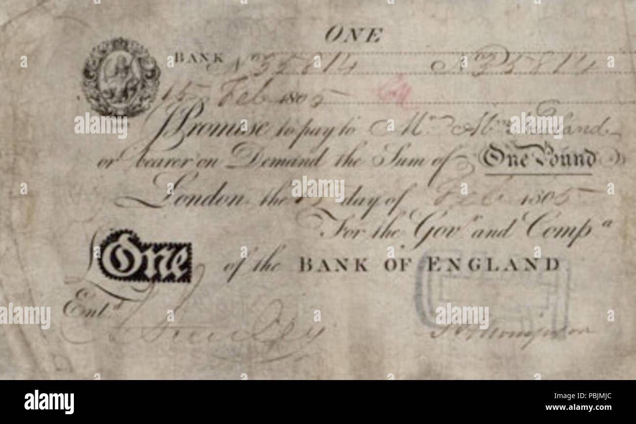 1 pound note Banque de photographies et d’images à haute résolution - Alamy