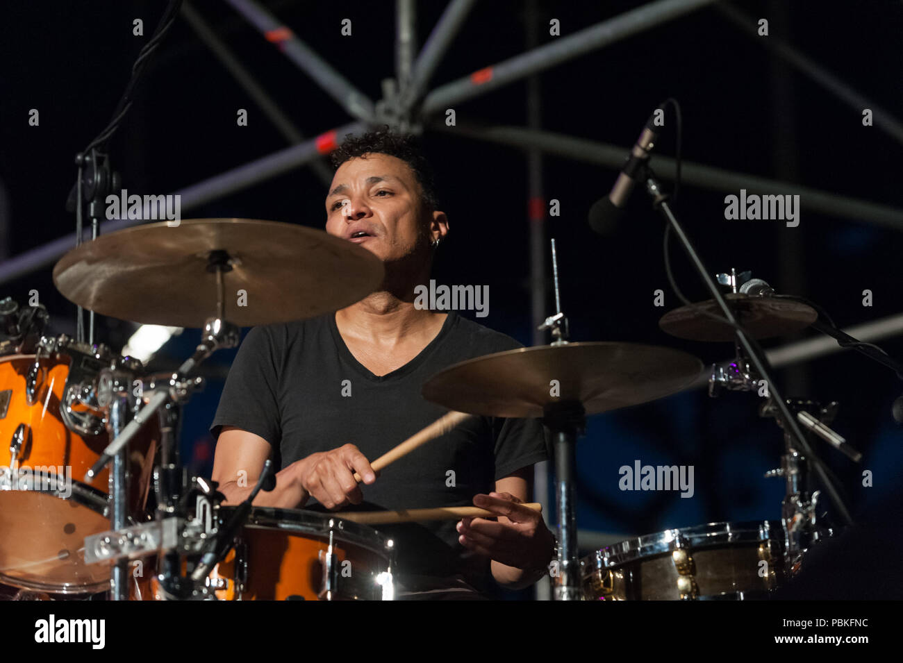 Jonathan finlayson à la trompette Banque de photographies et d’images à ...