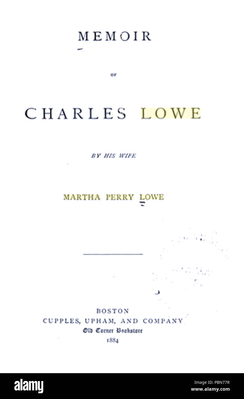 Charles lowe Banque de photographies et d’images à haute résolution - Alamy