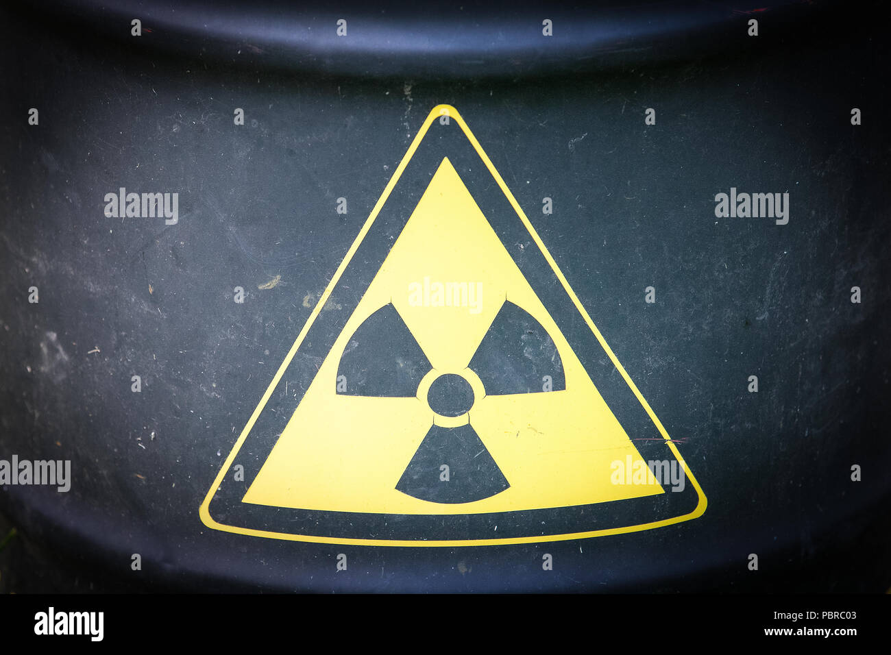 Radioactive Container Banque d'image et photos - Alamy