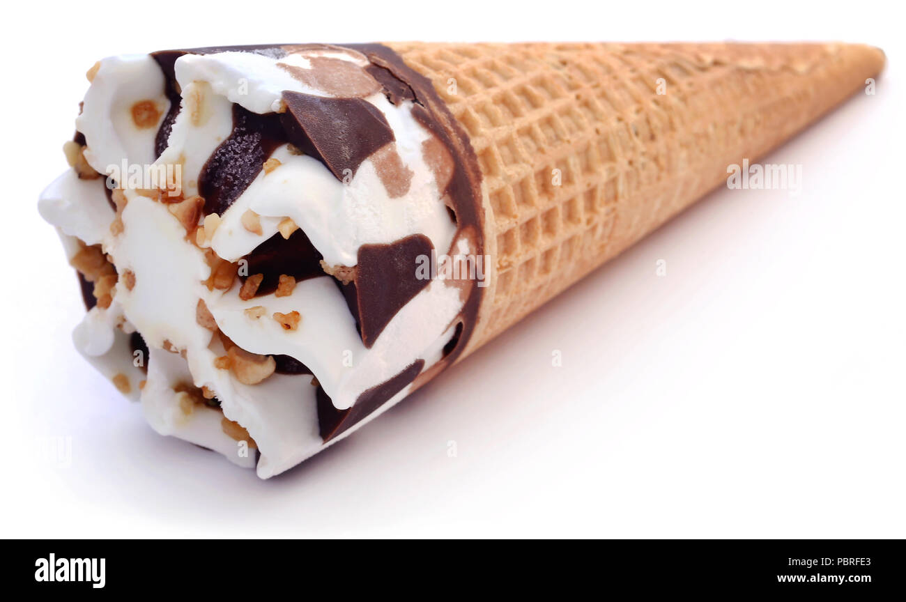 Nutty ice cream Banque de photographies et d’images à haute résolution ...