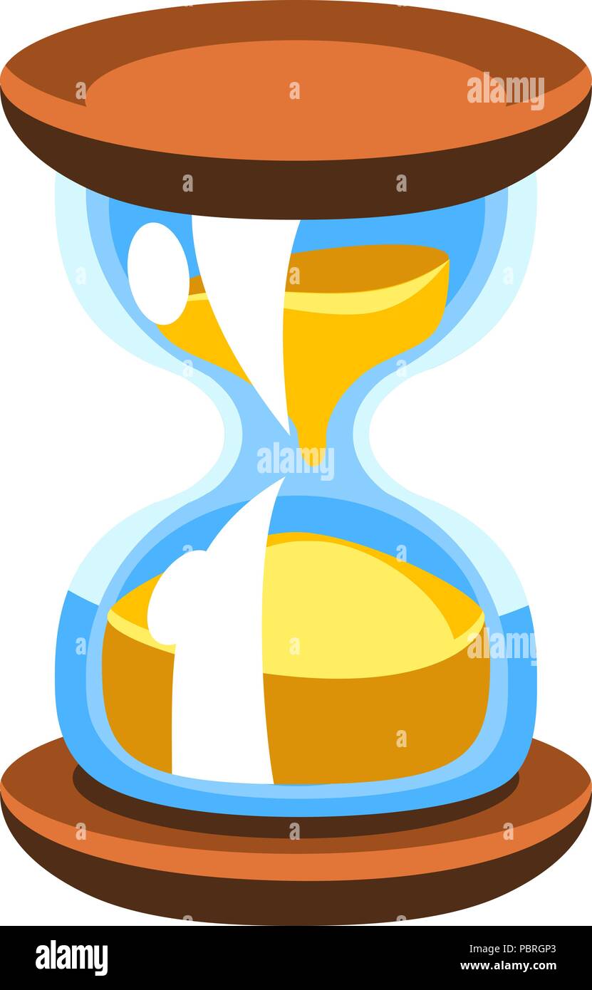 Sablier dessin Banque d'images vectorielles - Alamy
