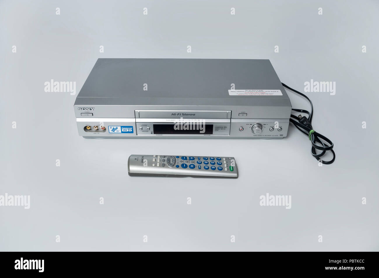 Un magnétoscope VHS Sony ou un magnétoscope Photo Stock - Alamy