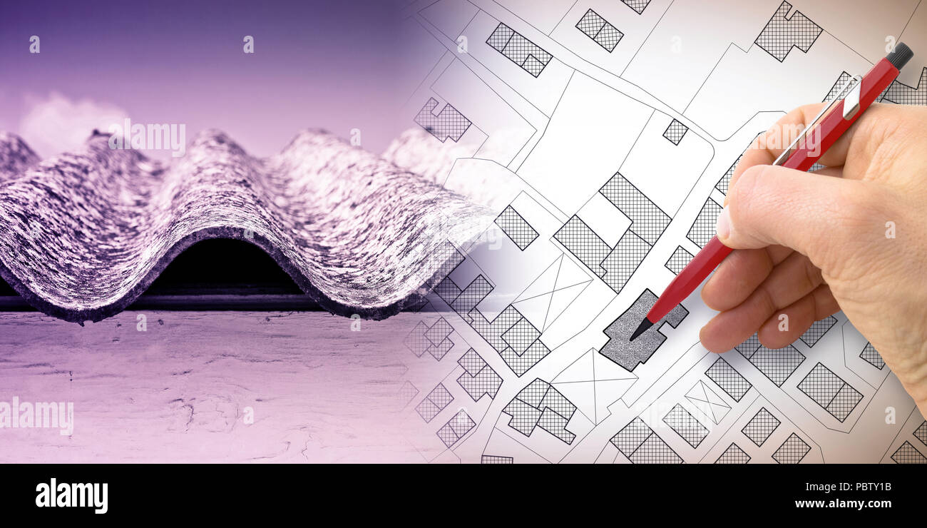 Toit amiante dangereux : l'une des plus dangereuses dans les bâtiments ...
