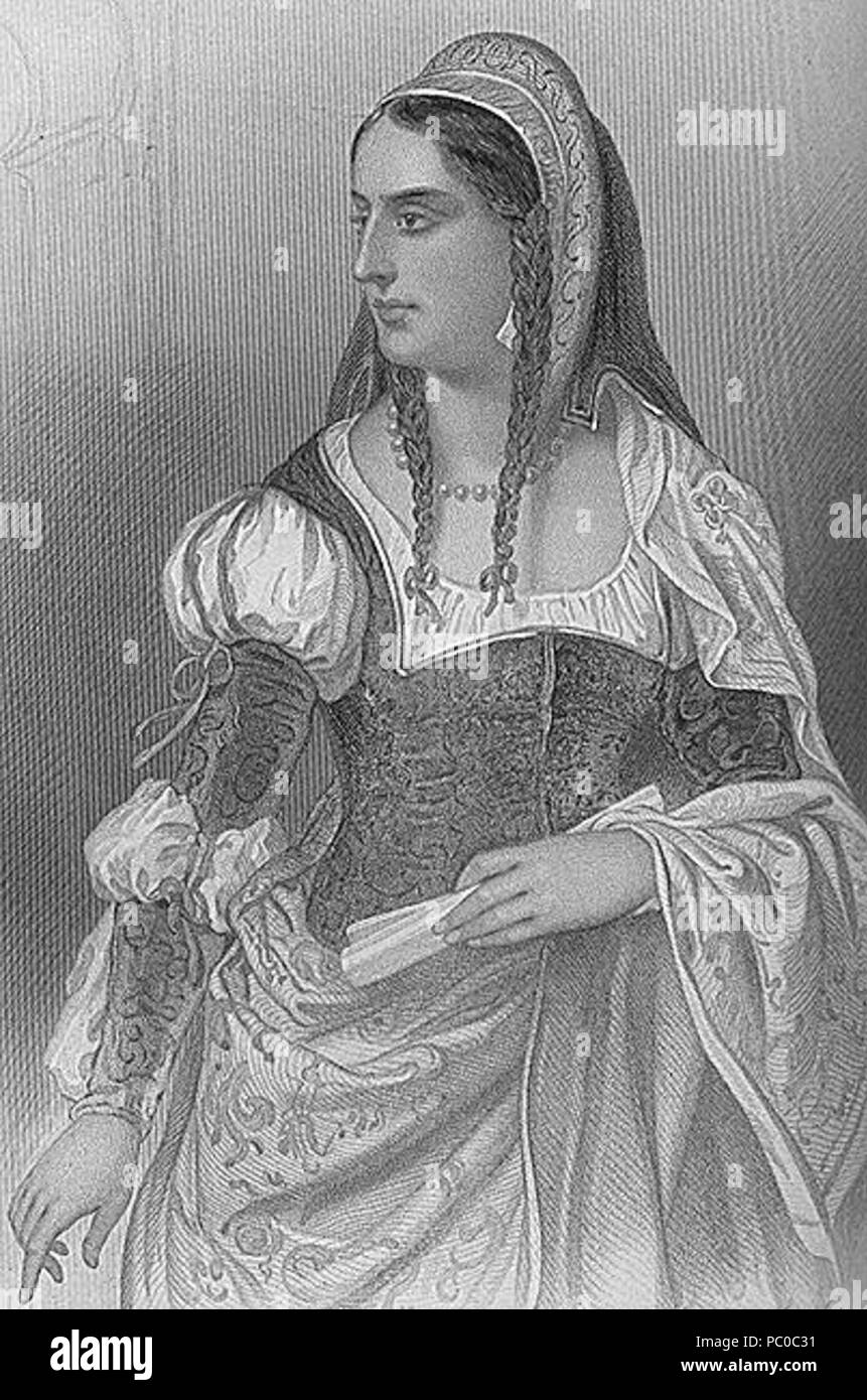 Isabelle ire de castille Banque d'images noir et blanc - Alamy