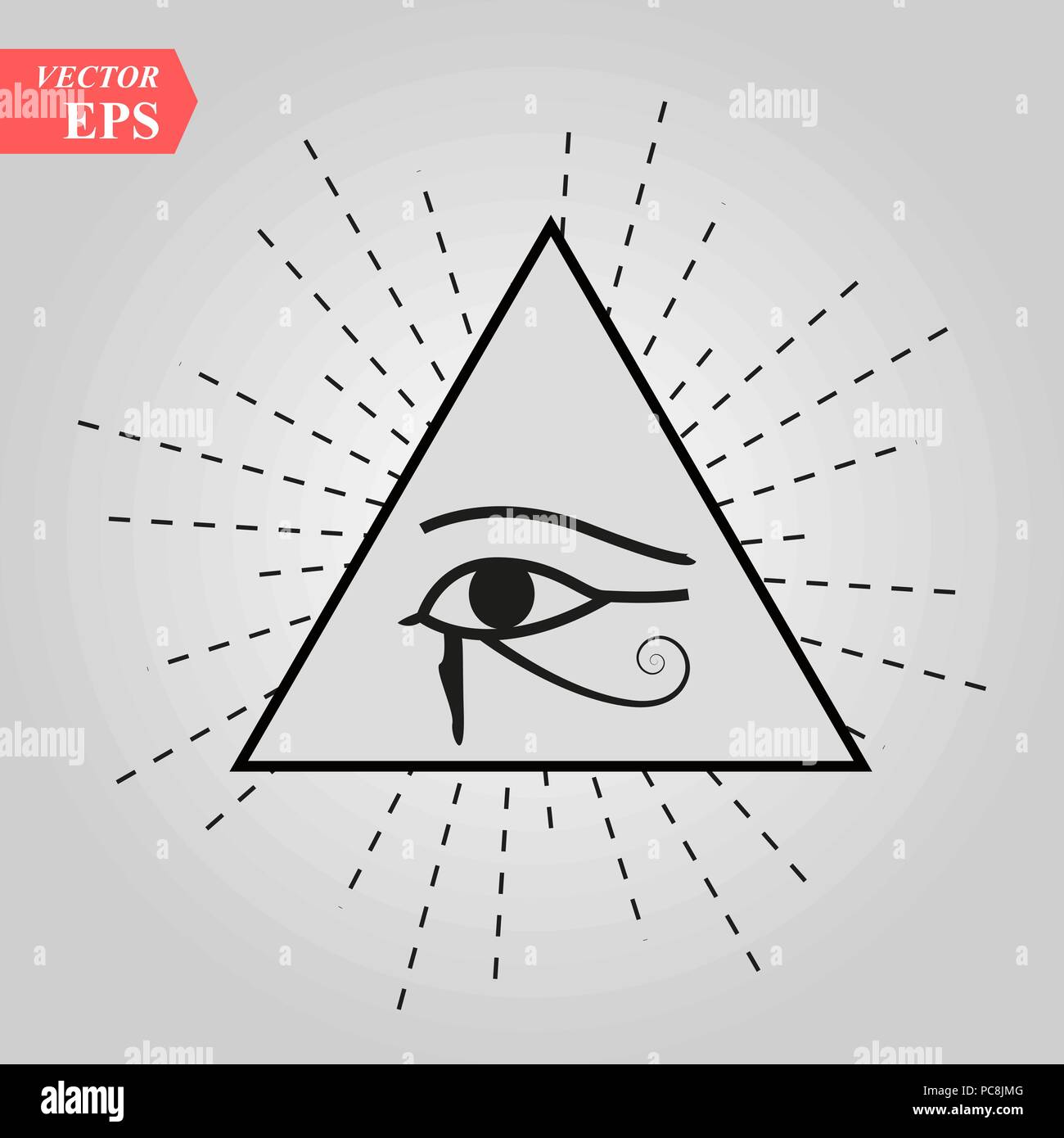 All-Seeing Eye de Dieu l'Œil de la Providence, de l'Omniscience de l ...