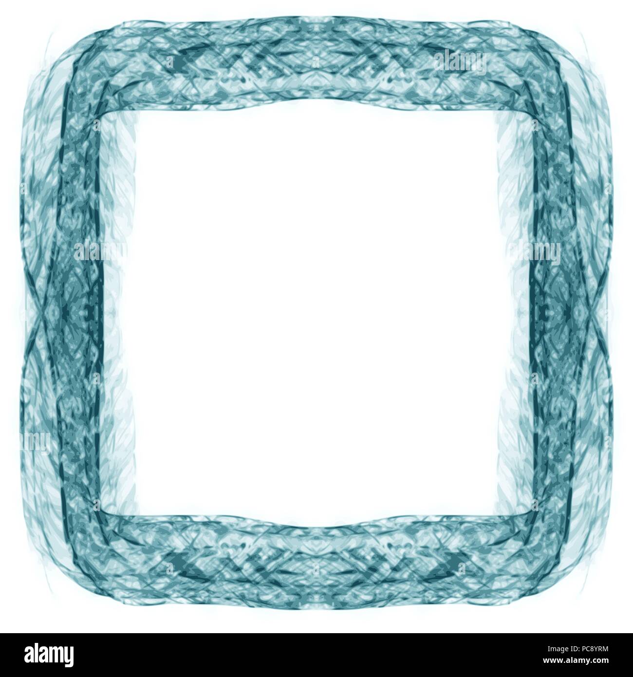 Cadre vierge vert Banque d'images vectorielles - Alamy