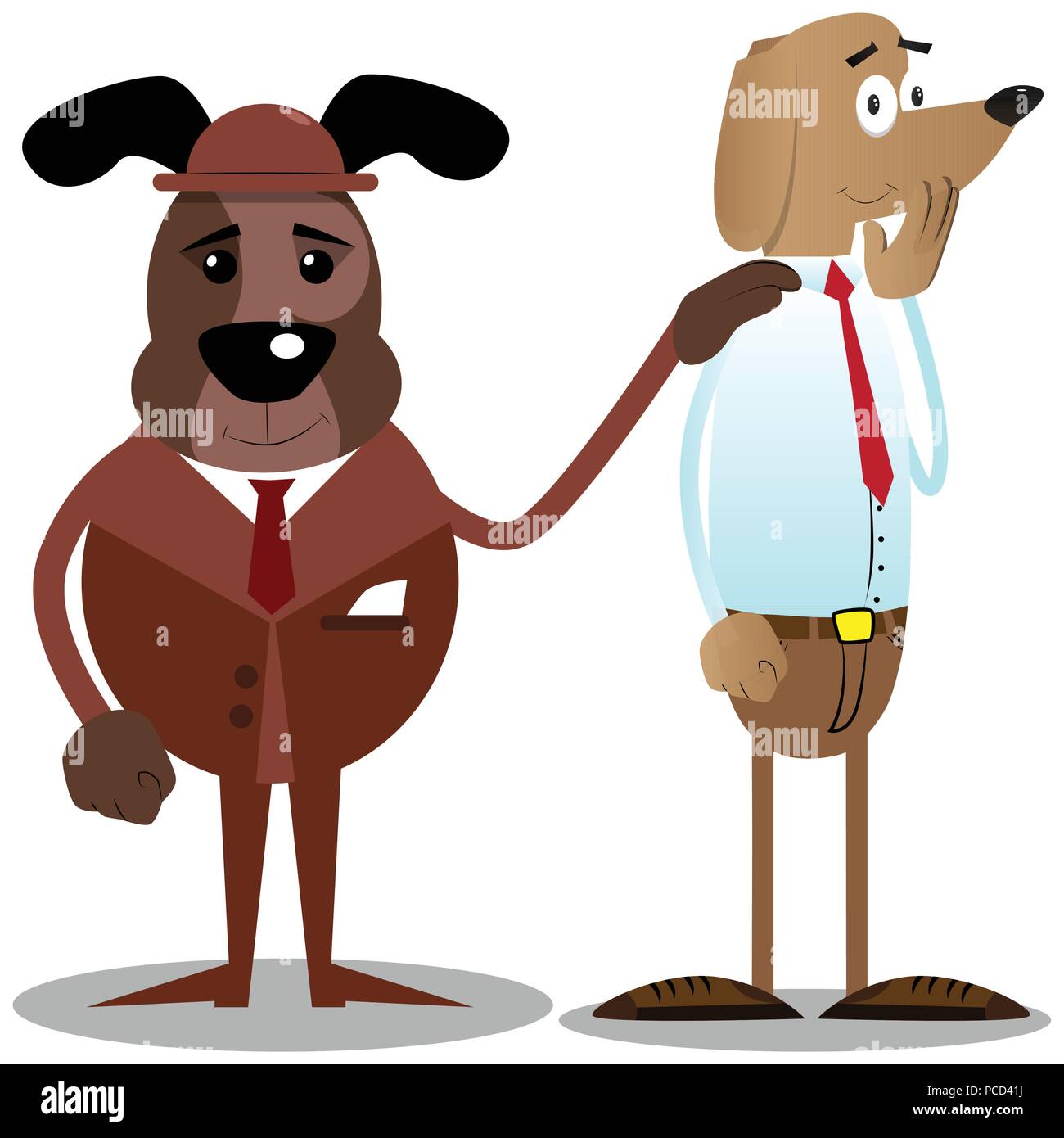 Main reconfortant une autre main Banque de photographies et d’images à ...