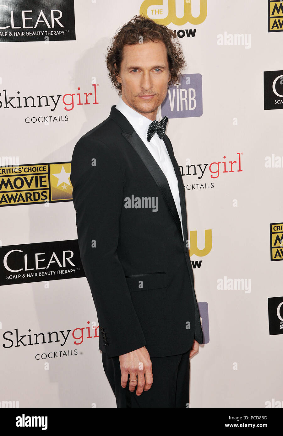 Matthew McConaughey à la 18e Ann. Critics Choice Awards 2013 au Barker ...