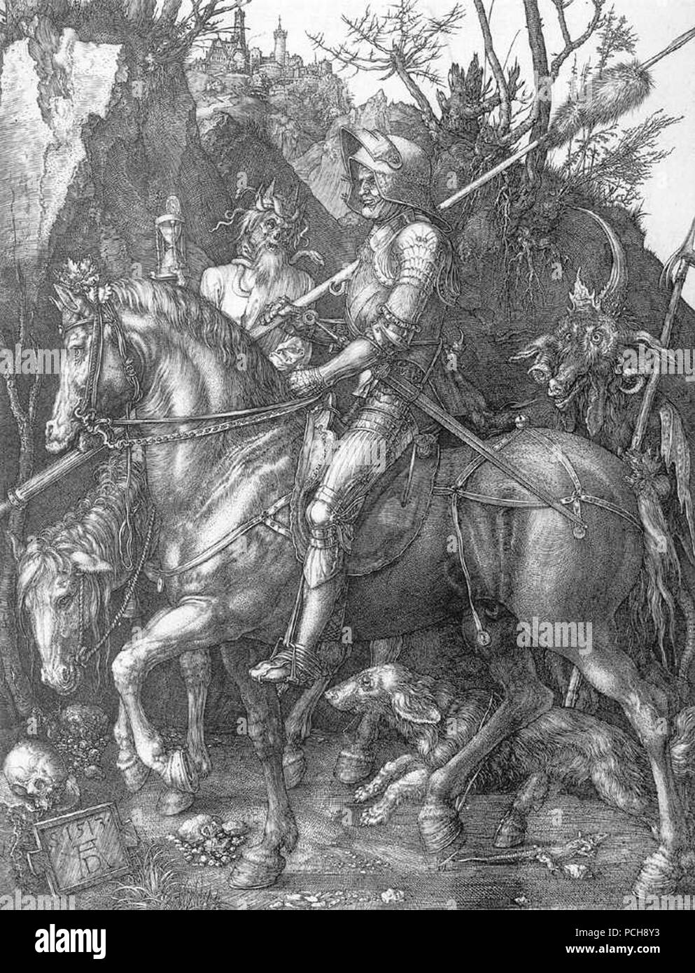 Albrecht dürer knight death devil Banque de photographies et d’images à ...