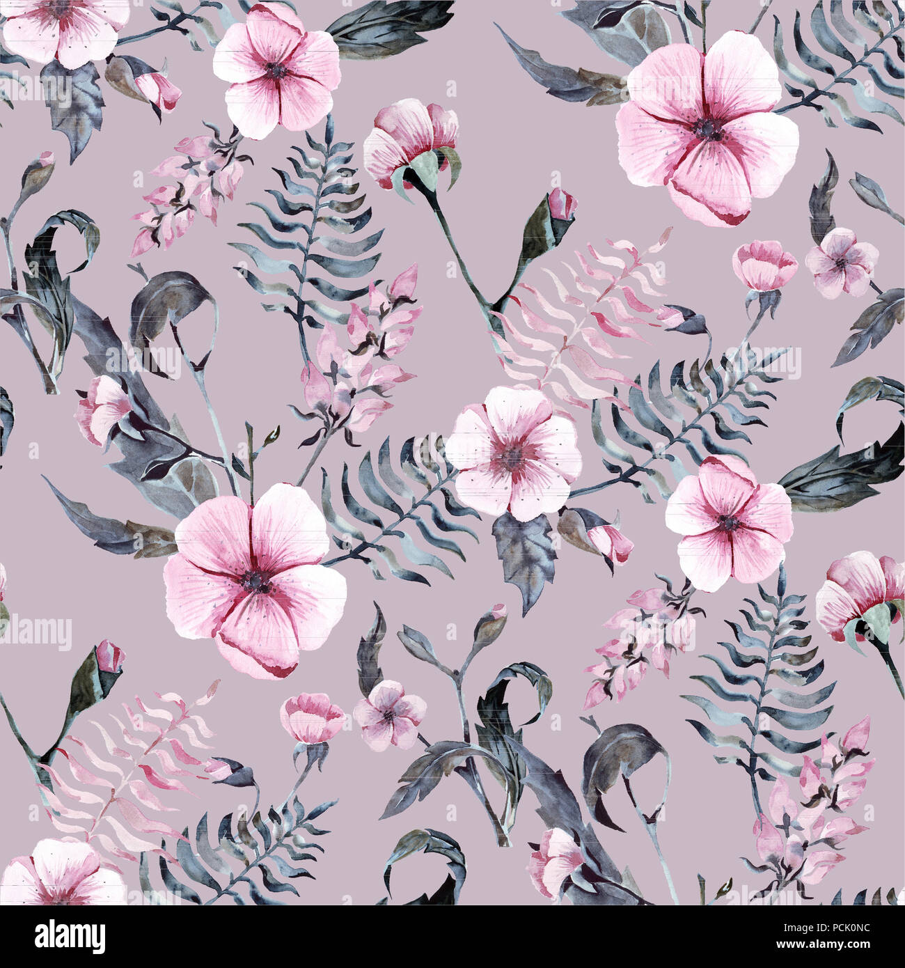 Motif de fleurs de cerisier Banque de photographies et d’images à haute ...