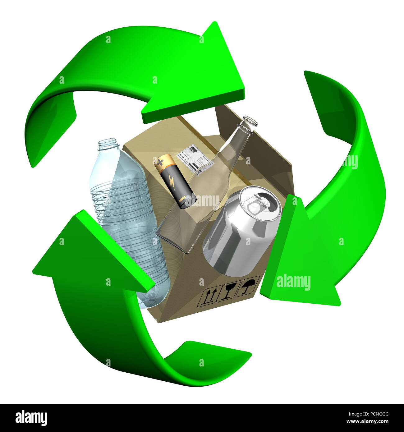 Symbole Du Recyclage Des Plastiques Banque Dimages Détourées Alamy