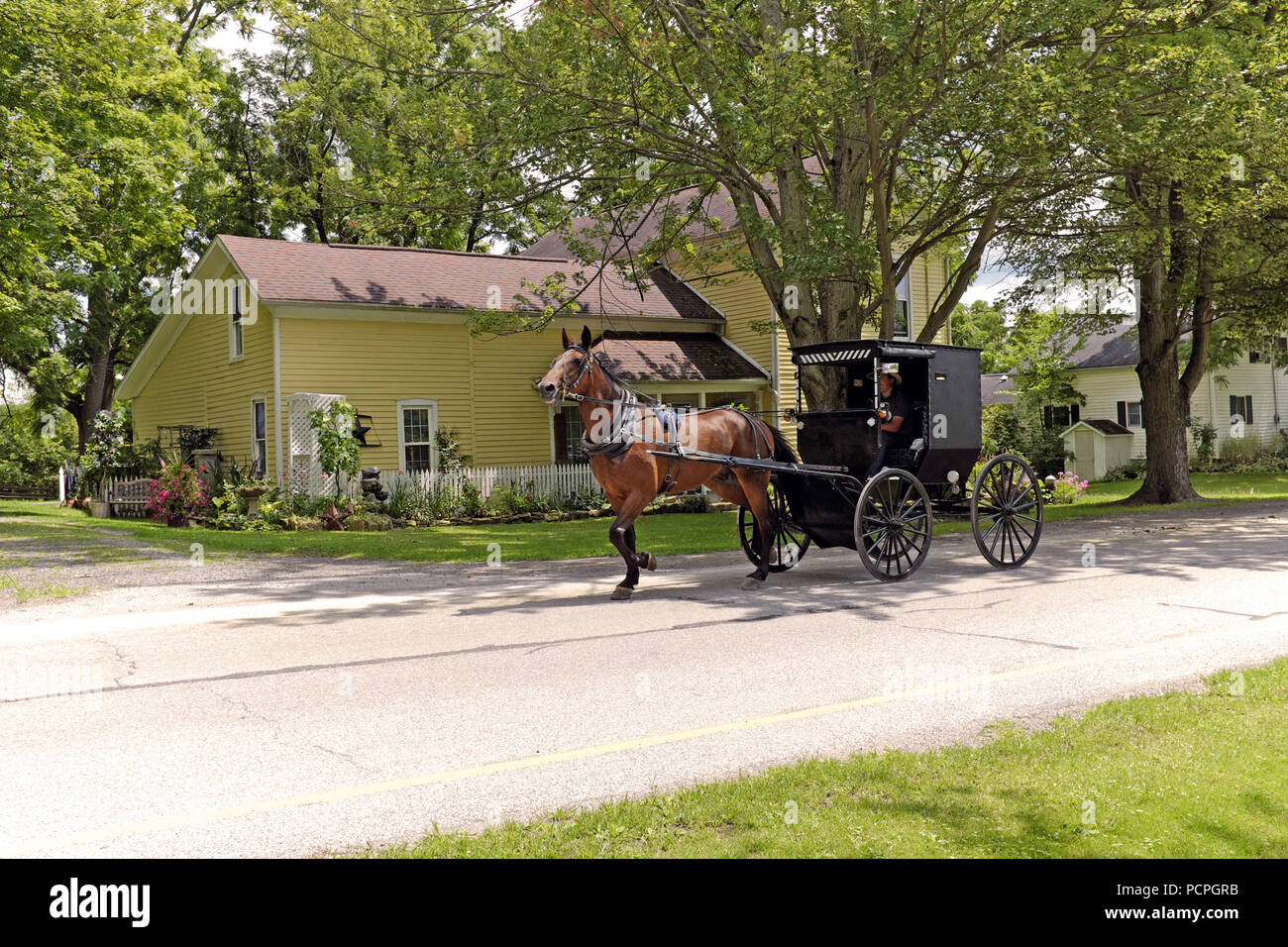 Amish mesopotamia ohio Banque de photographies et d’images à haute ...