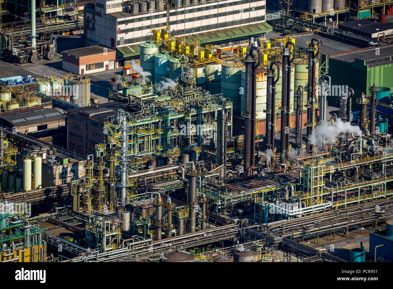 Oxea chemical plant Banque de photographies et d’images à haute ...
