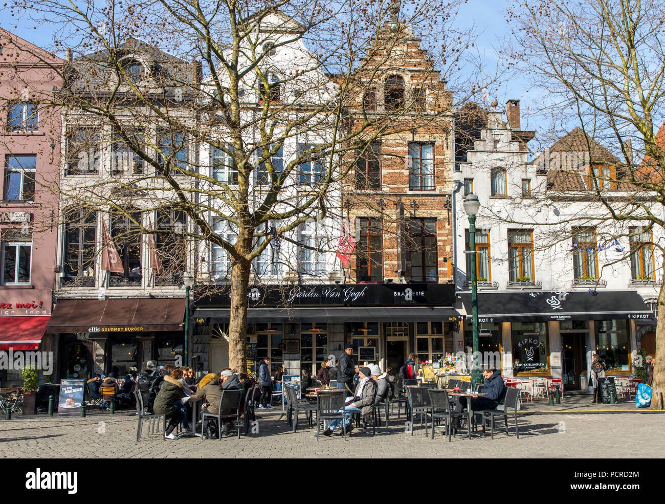 Place sainte catherine brussels Banque de photographies et d’images à ...