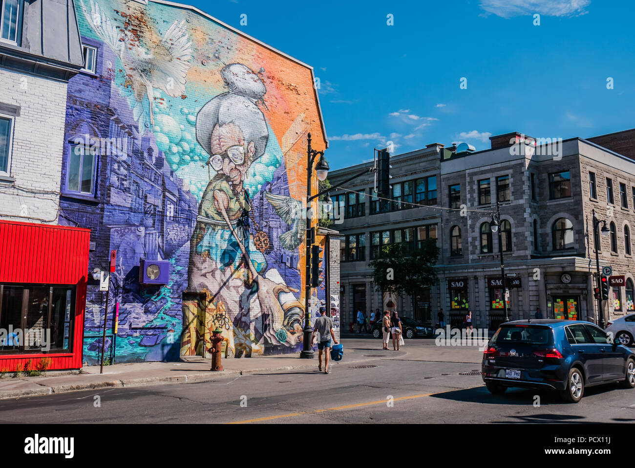 Montreal graffiti Banque de photographies et d’images à haute ...