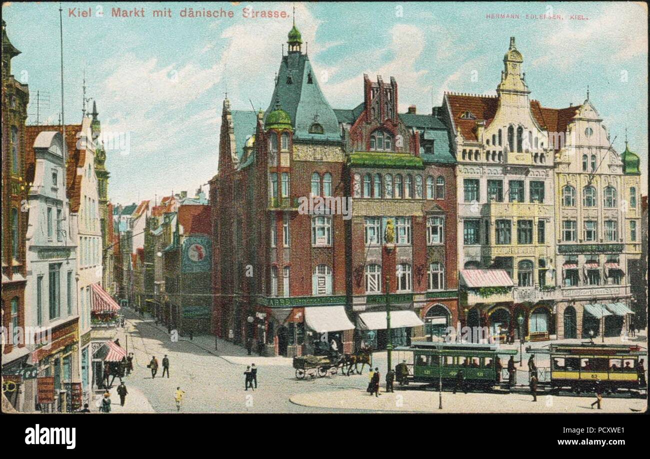Wunderschone Kiel Alter Markt Ebenbild