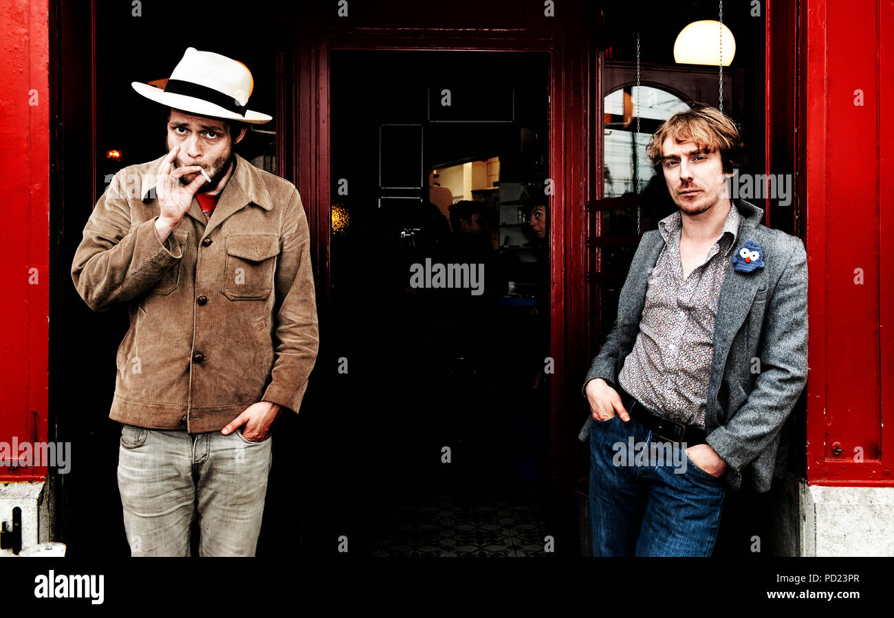 Duo rock belge Banque de photographies et d’images à haute résolution ...