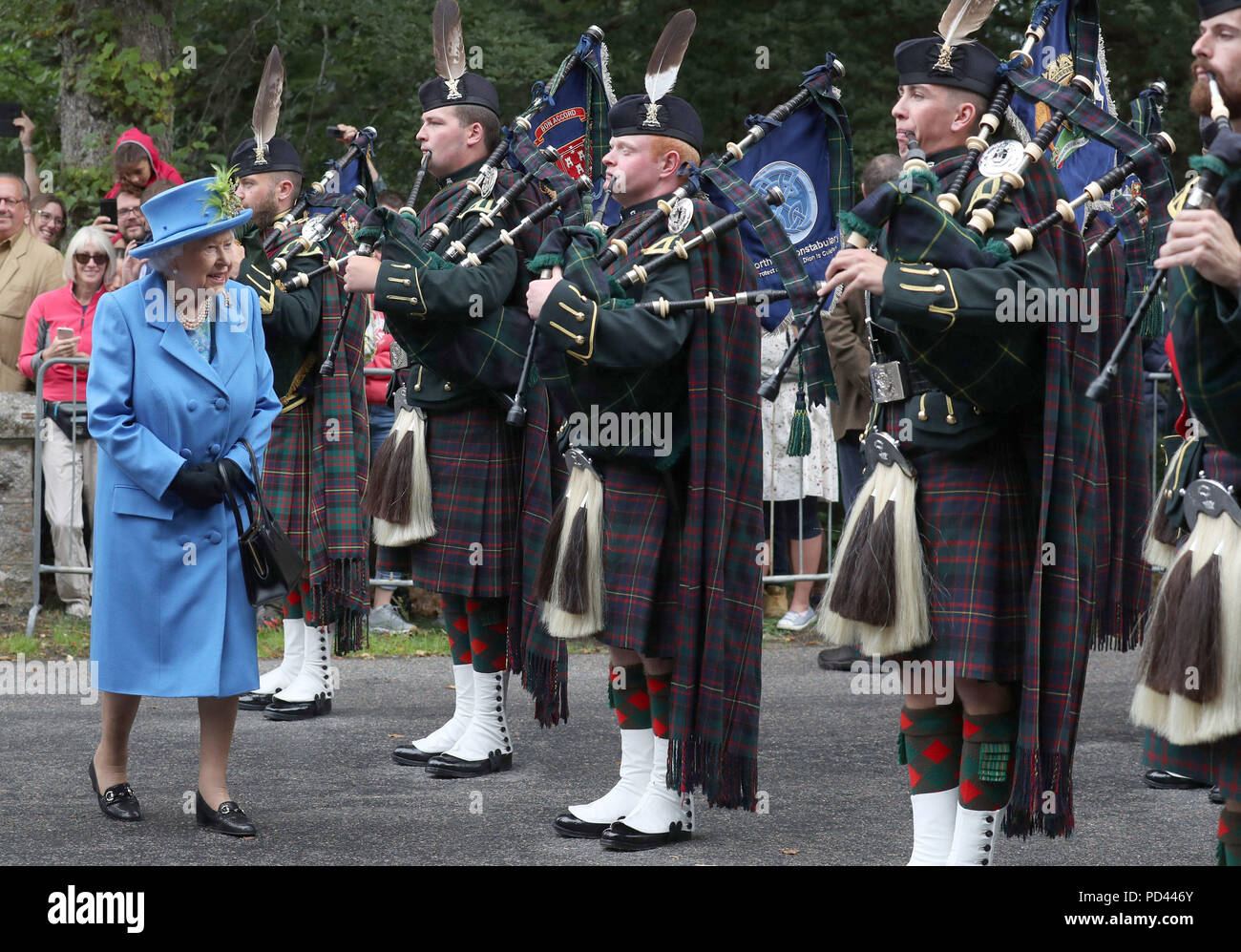 Tambours royal regiment scotland gates Banque de photographies et d ...