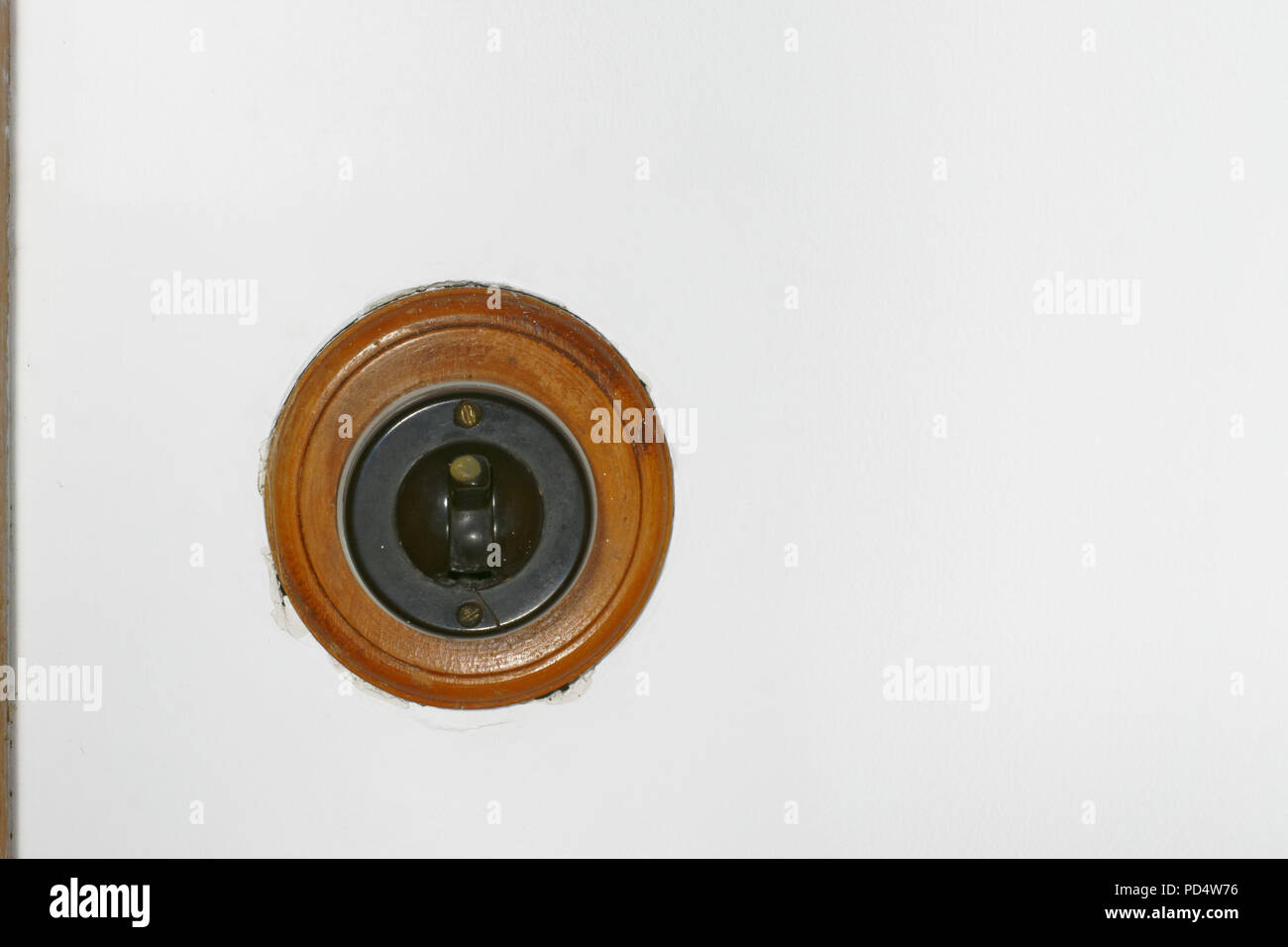 Old fashioned power switch Banque de photographies et d’images à haute ...