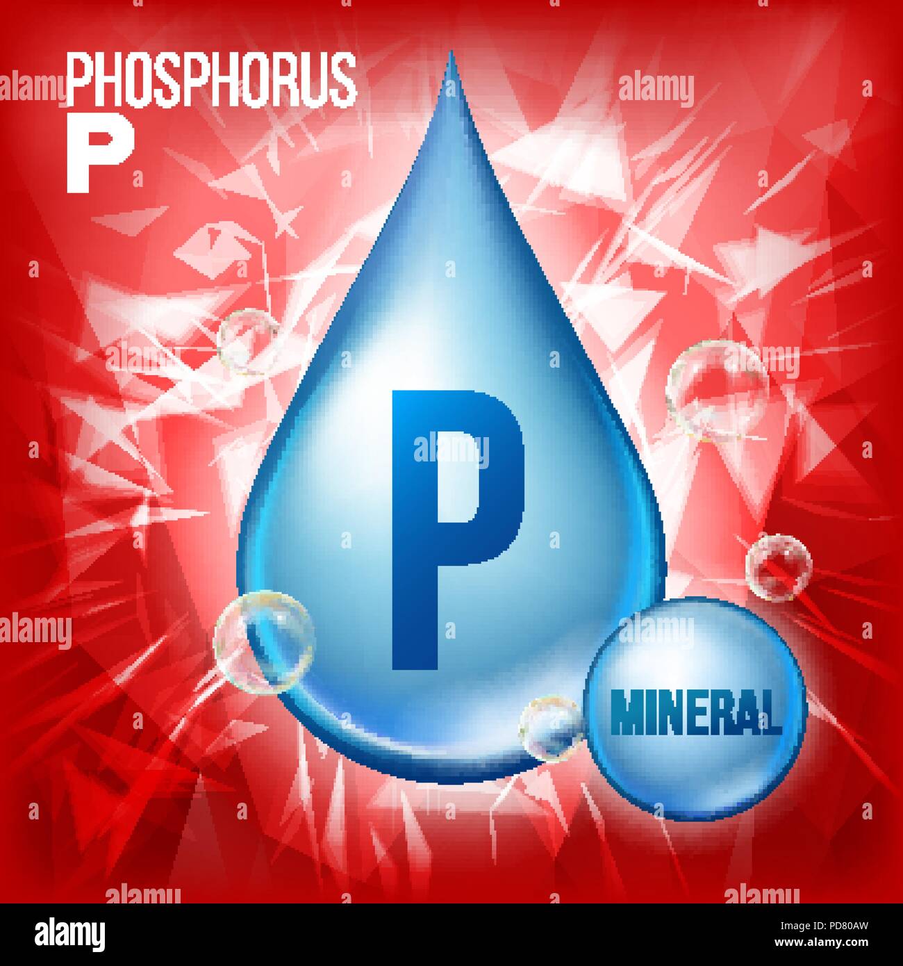 Symbole chimique p Banque d'images vectorielles - Alamy