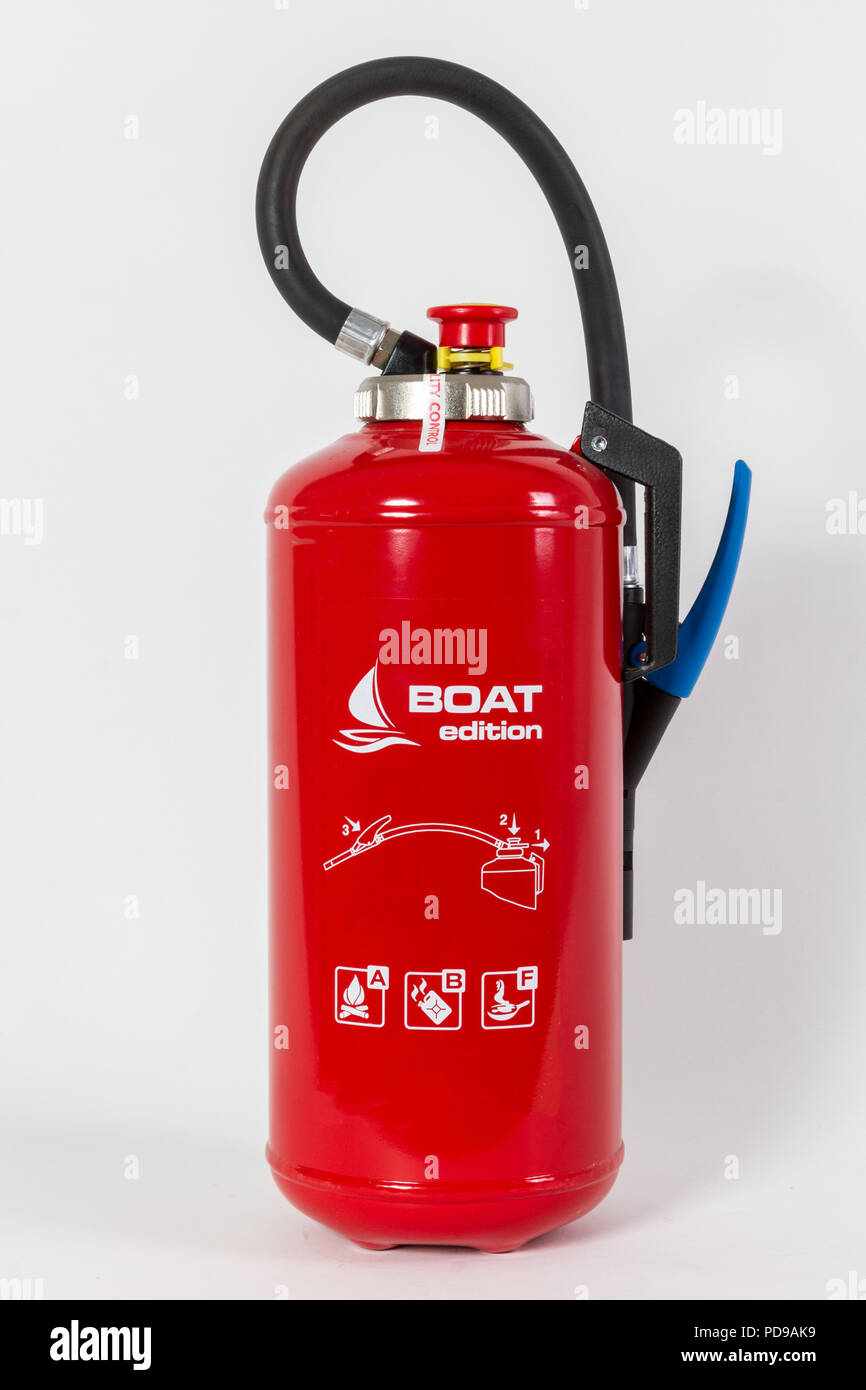 Co2 fire extinguisher Banque de photographies et d’images à haute ...