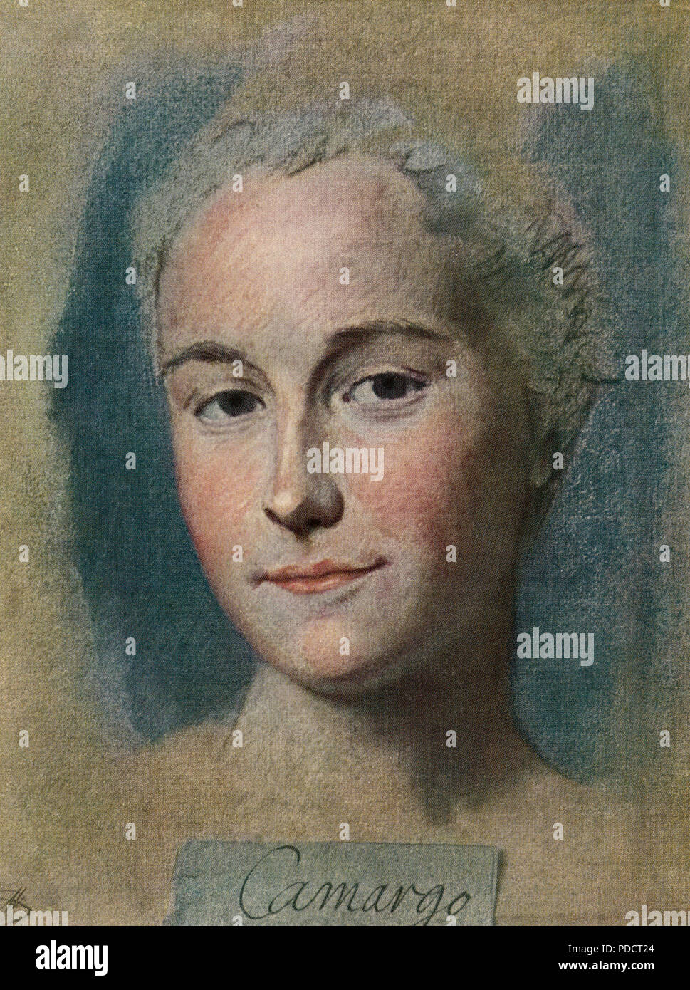 Marie Anne de Cupis de Camargo, 1710-1770, aka La Camargo. Danseuse ...