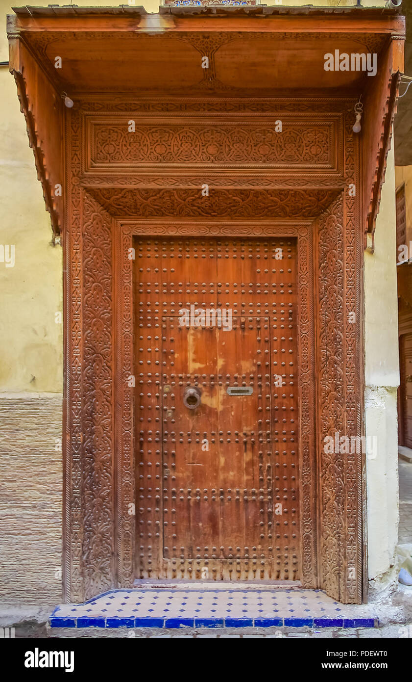 Porte Maison En Bois Maroc | Ventana Blog