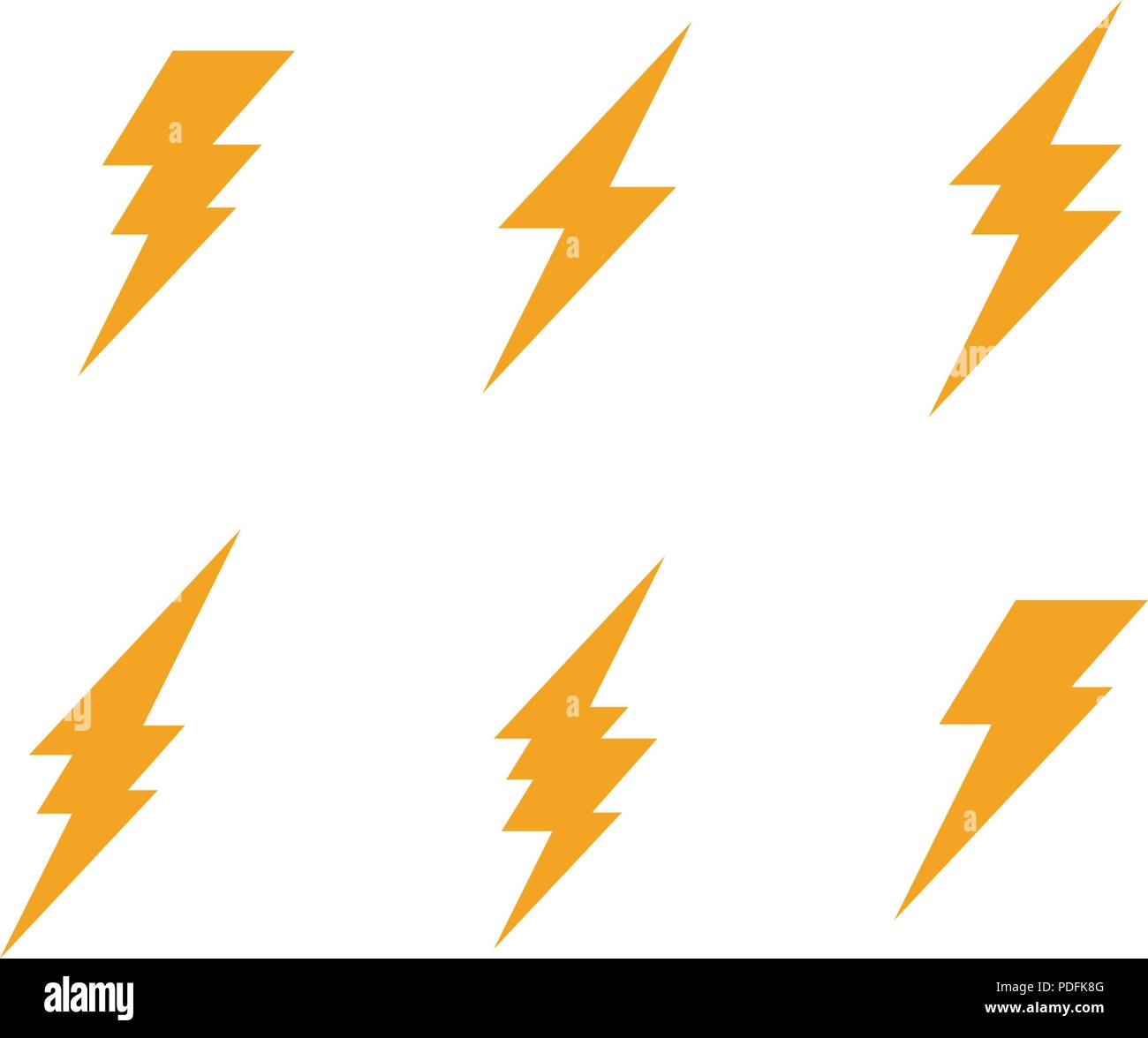 Logo éclair icône vecteur modèle illustration design Image Vectorielle ...