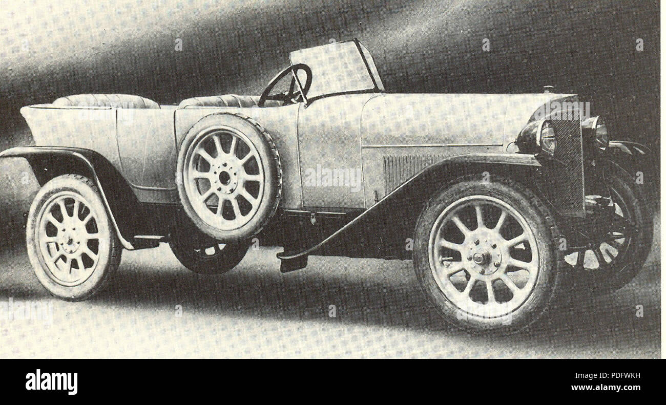 Fiat 129 S Sport-Torpedo 510 1921 Photo Stock - Alamy