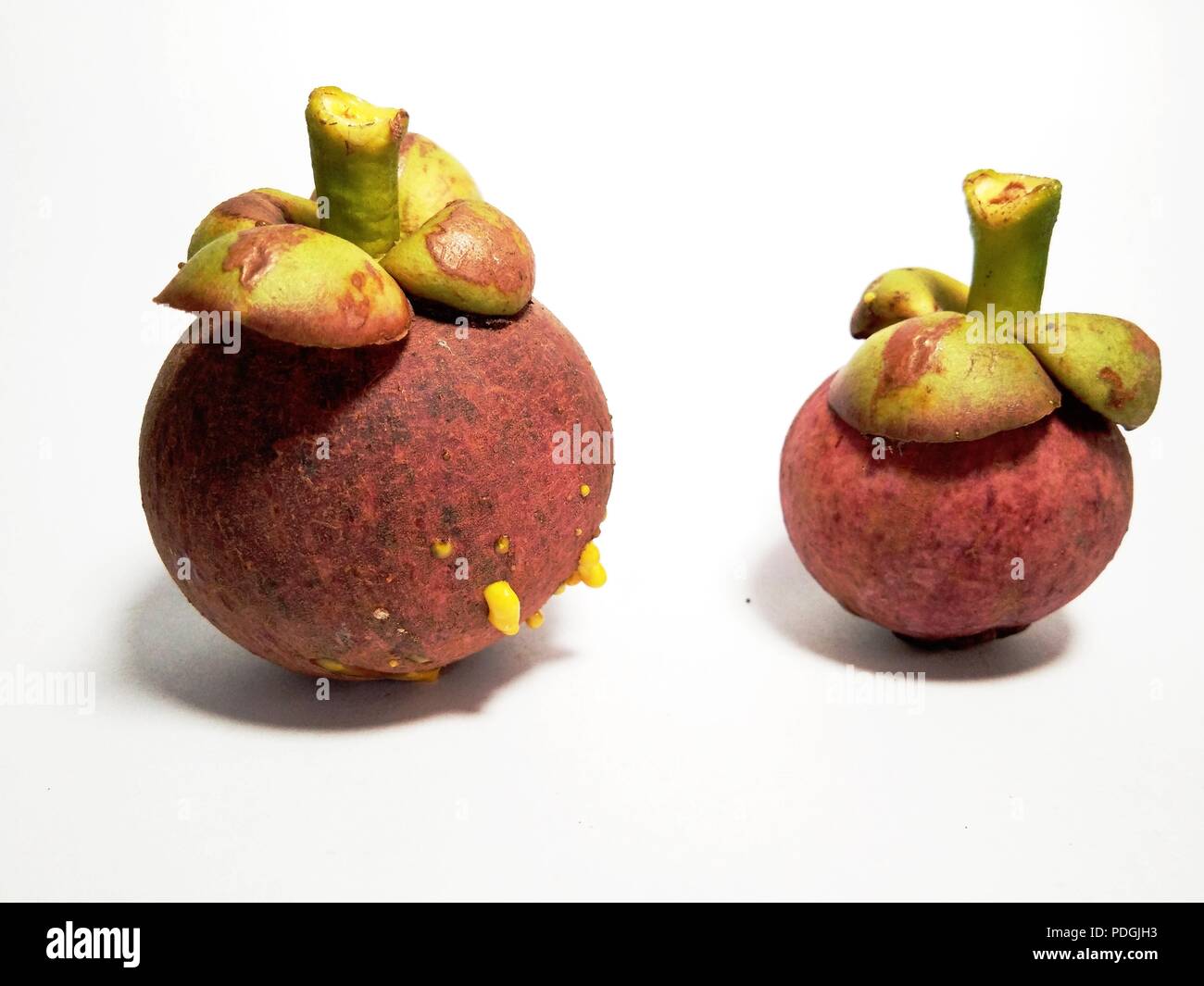 Mangoustans violets Banque de photographies et d’images à haute ...