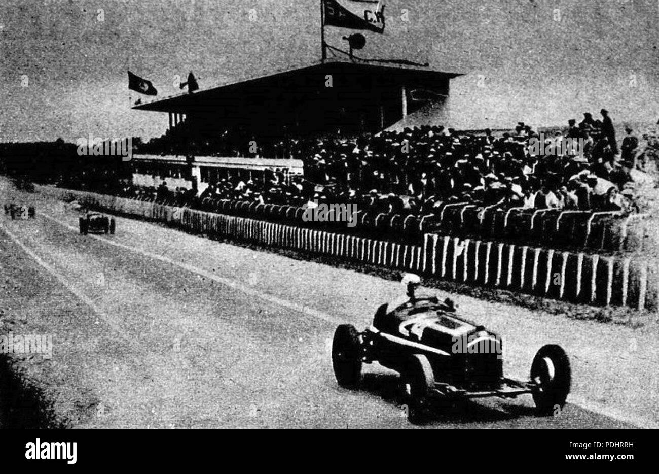 Grand prix de la marne Banque d'images noir et blanc - Alamy