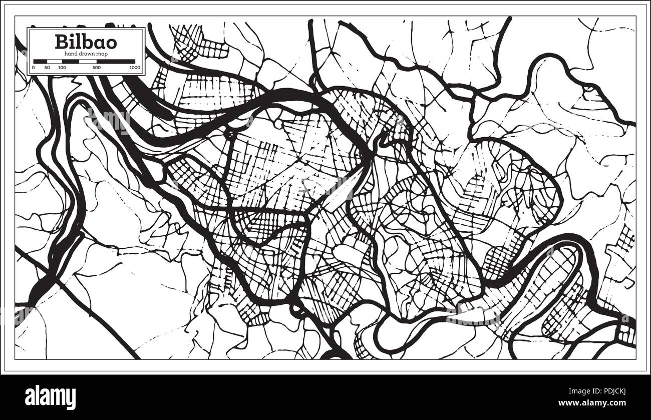 Bilbao map Banque de photographies et d’images à haute résolution - Alamy