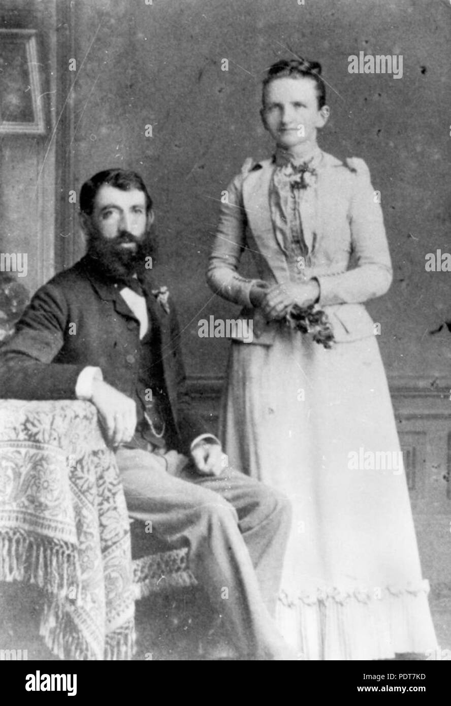 243 1 178347 StateLibQld George Friedrich Michael Muller et son épouse ...