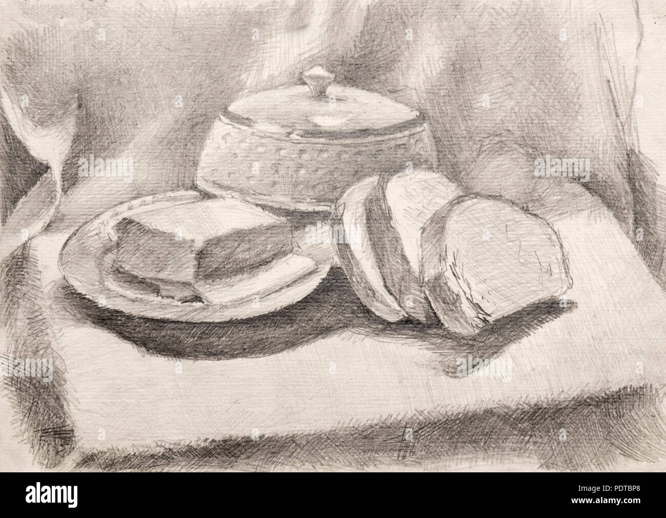 Nature morte dessin Banque de photographies et d’images à haute ...