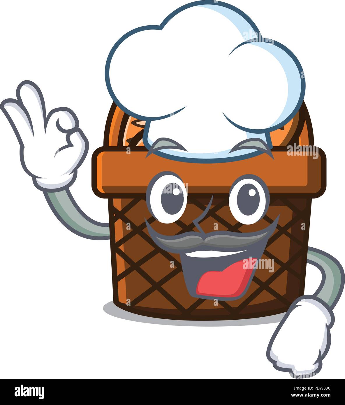 Baker Pastry Chef Cartoon Character Banque d'image et photos - Page 2 ...