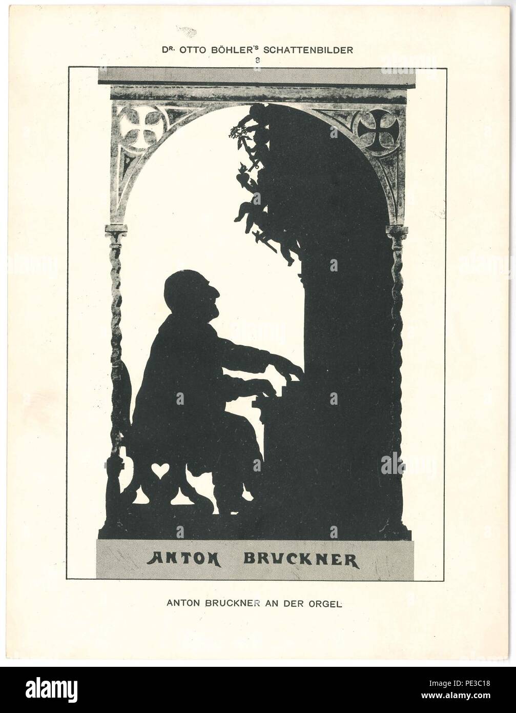 Silhouette par otto bohler Banque de photographies et d’images à haute ...