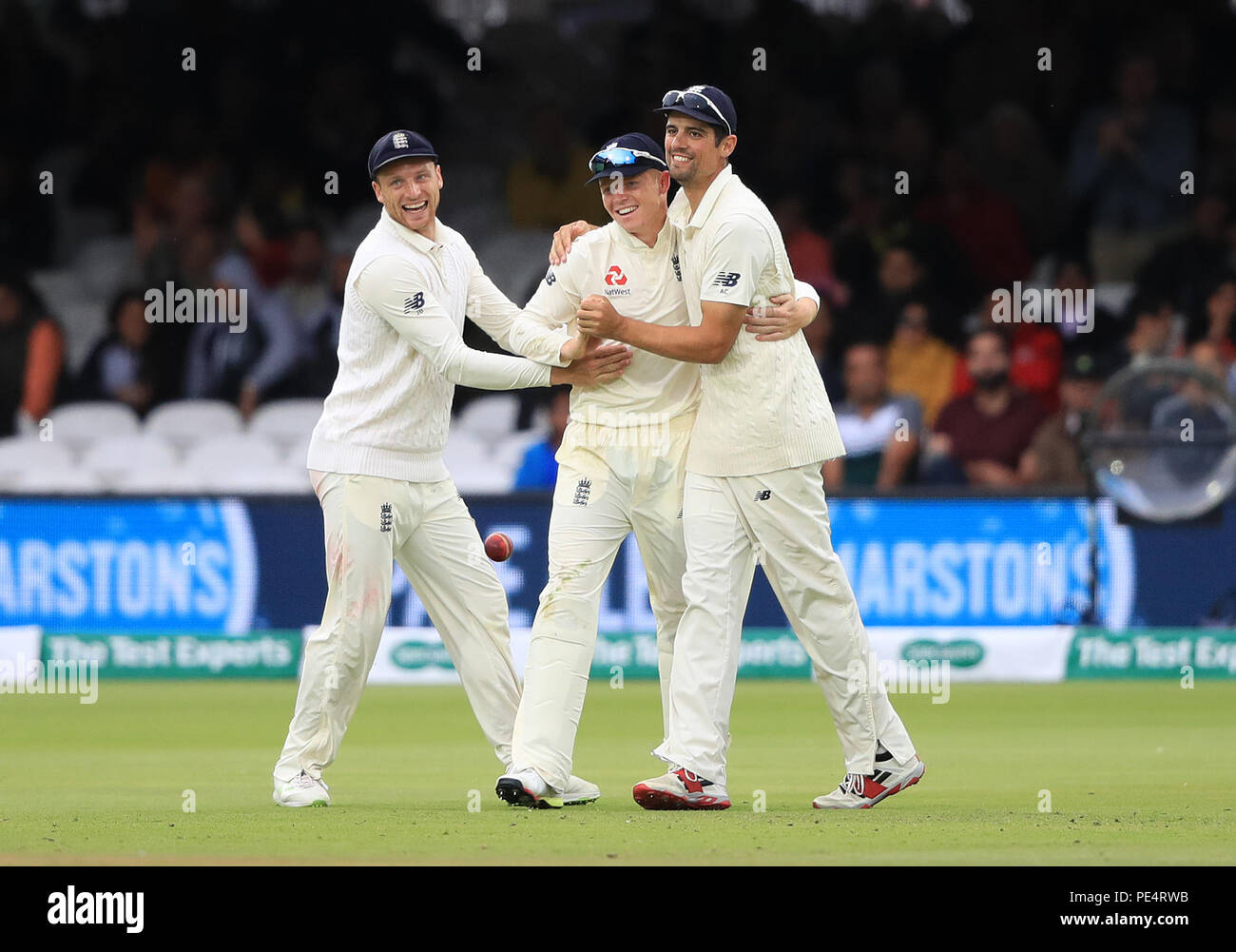 Gagner des spcavers pour le second test match des seigneurs Banque de ...