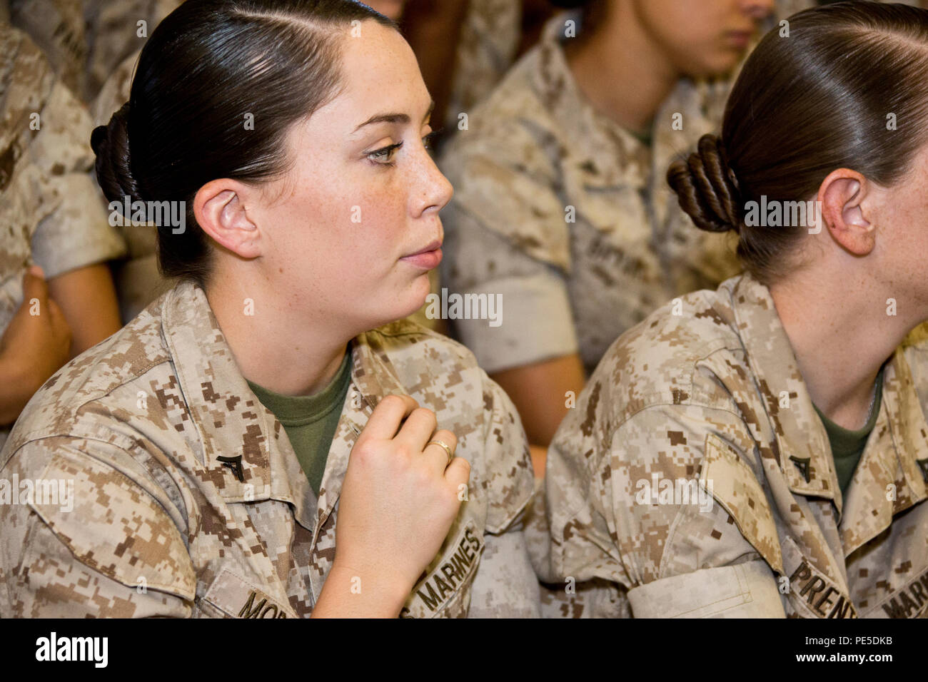 Le Corps des Marines des États-Unis. Leila A. Morgan, un Marine de l ...