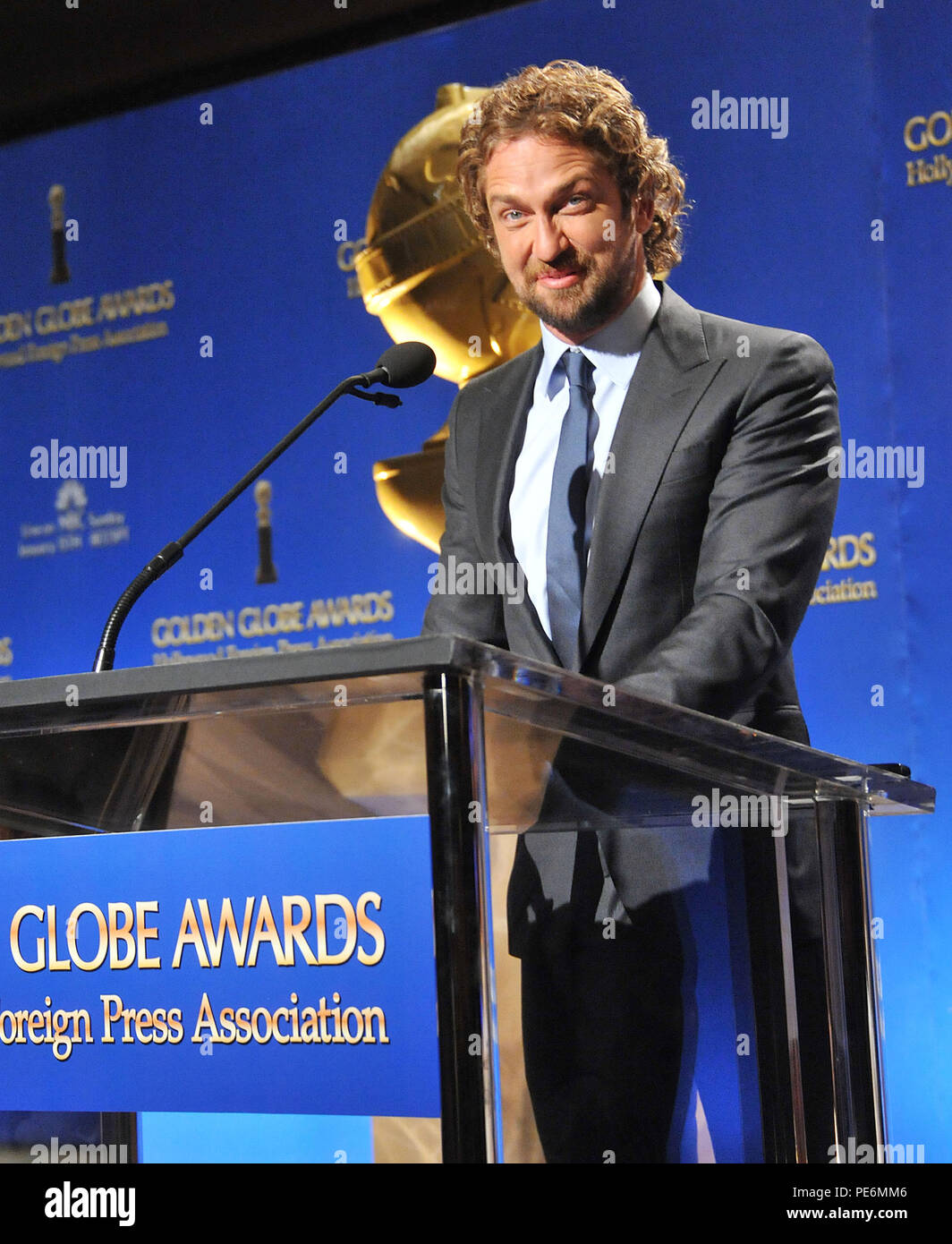 Gerald Butler à 69e Golden Globes les nominations au Beverly Hilton ...